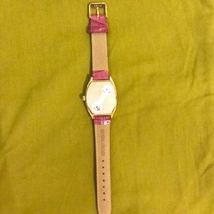 Accessories | Nwt Stainless Steelczpink Crocodile Watch | Poshmark